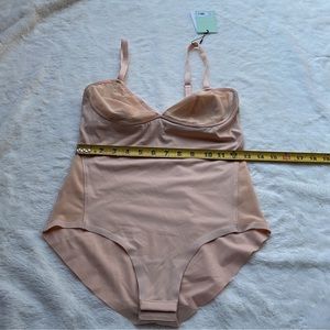 knix | Tops | Ashley Graham X Knix Mesh Bodysuit Peony | Poshmark